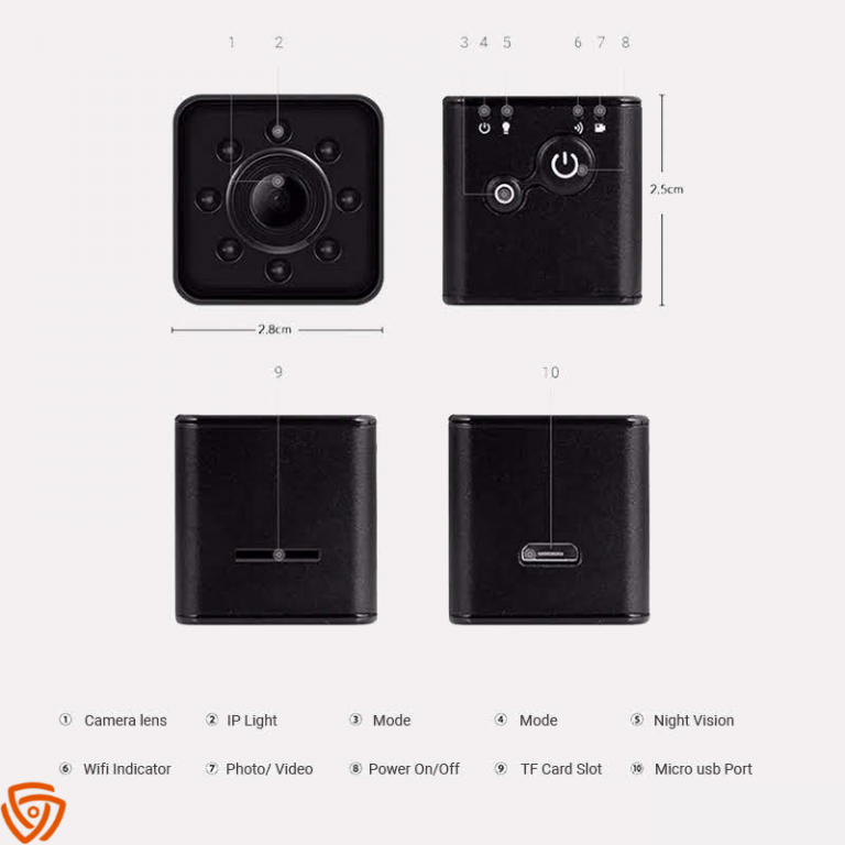 QUÁI VẬT SQ13 CAMERA MINI ĐA NĂNG. - Ngọc Diệp Camera